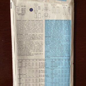 Vogue Patterns 8956 - Etsy