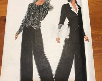 Simplicity 9915 Pants Wrap and Knit Top Pattern - Etsy