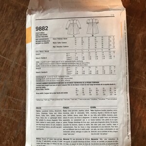 Simplicity 9882 Kids Dress Pattern - Etsy