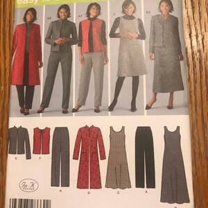 Simplicity 4789 Misses Wardrobe Elements - Etsy