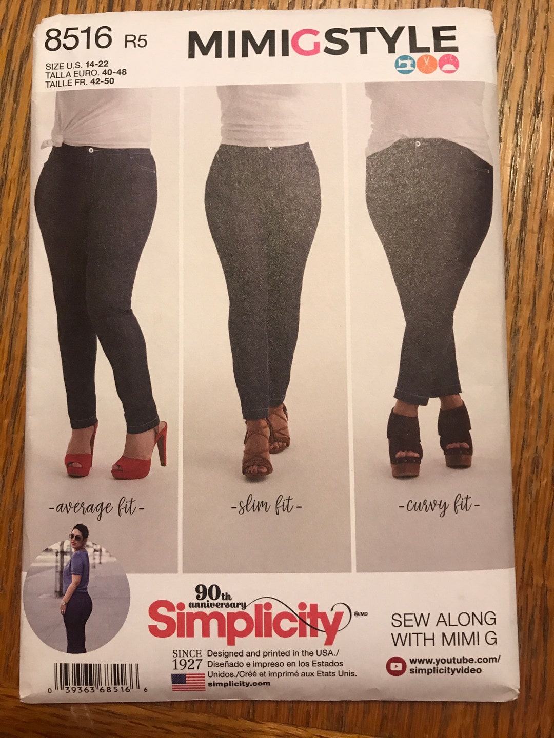 Simplicity 8516 Jeans Pattern - Etsy