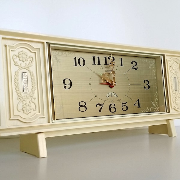 Vintage Crown Clock - Etsy