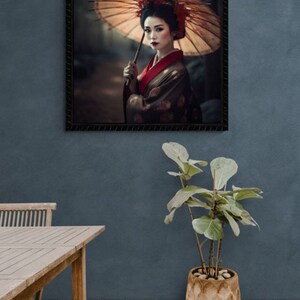 Japanese Traditional Portrait Art V10 - Etsy