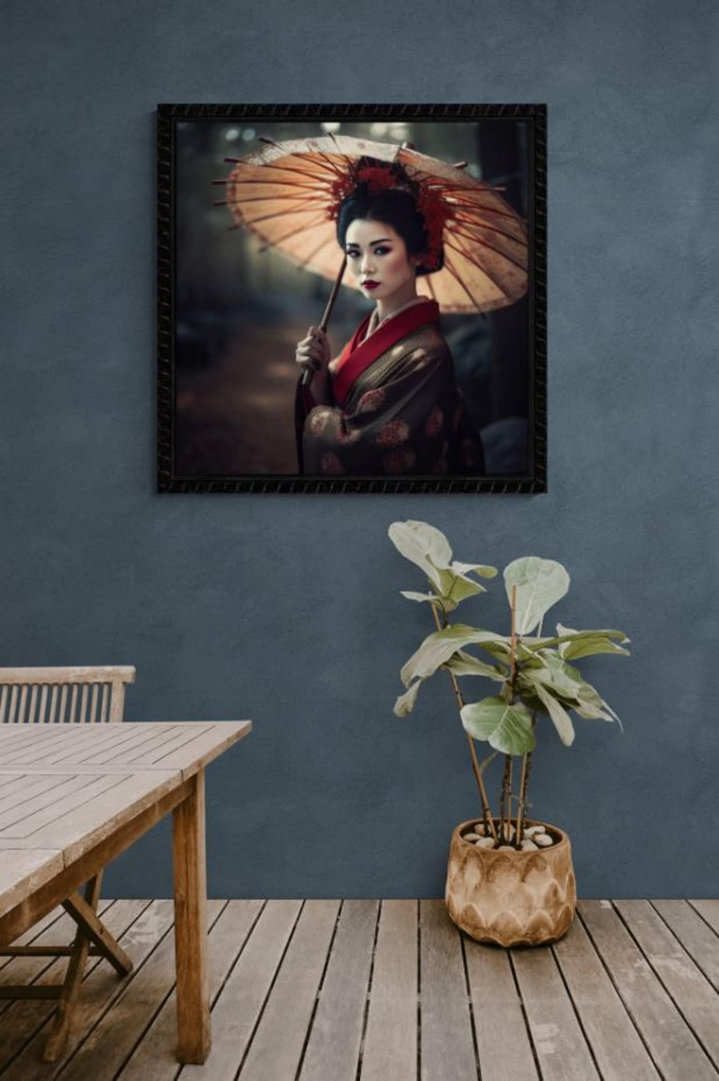 Japanese Traditional Portrait Art V10 - Etsy