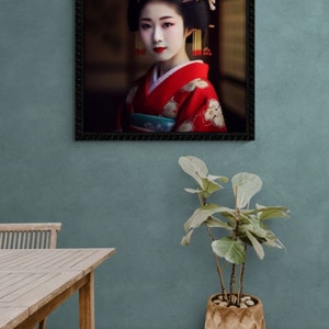Japanese Traditional Portrait Art V1 - Etsy