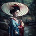 Japanese Traditional Portrait Art V5 - Etsy