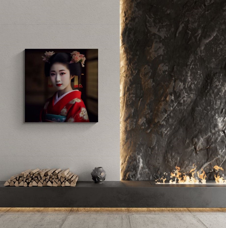 Japanese Traditional Portrait Art V1 - Etsy