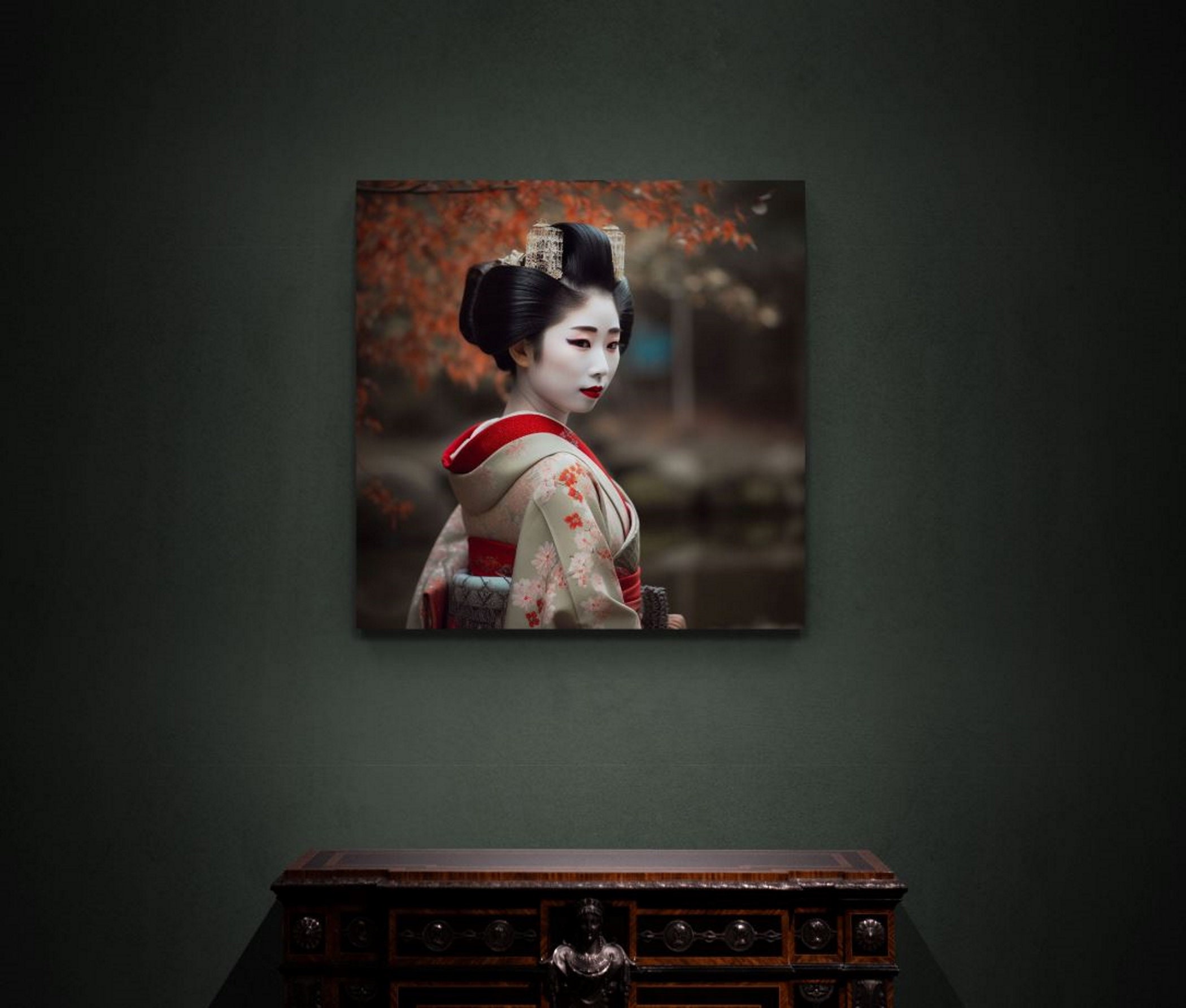 Japanese Traditional Portrait Art V2 - Etsy