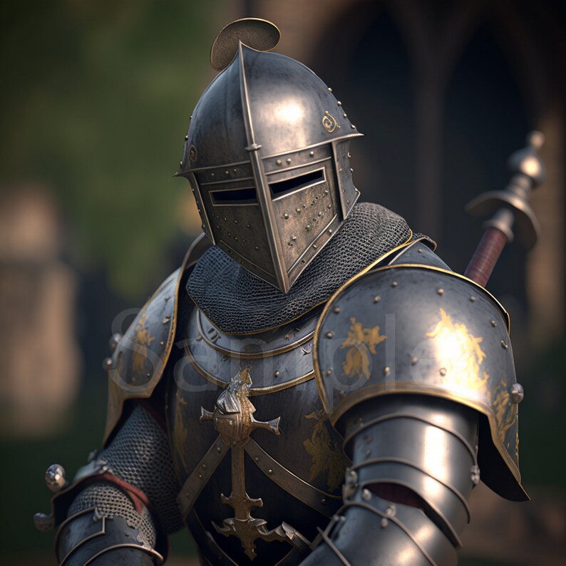The Handsome Knight - Etsy