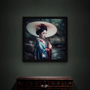 Japanese Traditional Portrait Art V5 - Etsy