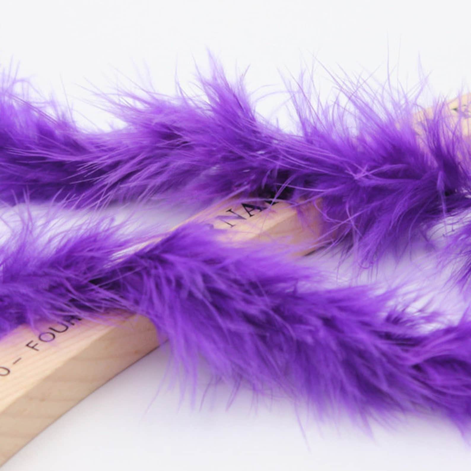 14g 2yard Purple Marabou Feather Boas - Etsy