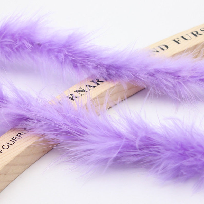 14g 2yard Purple Marabou Feather Boas - Etsy