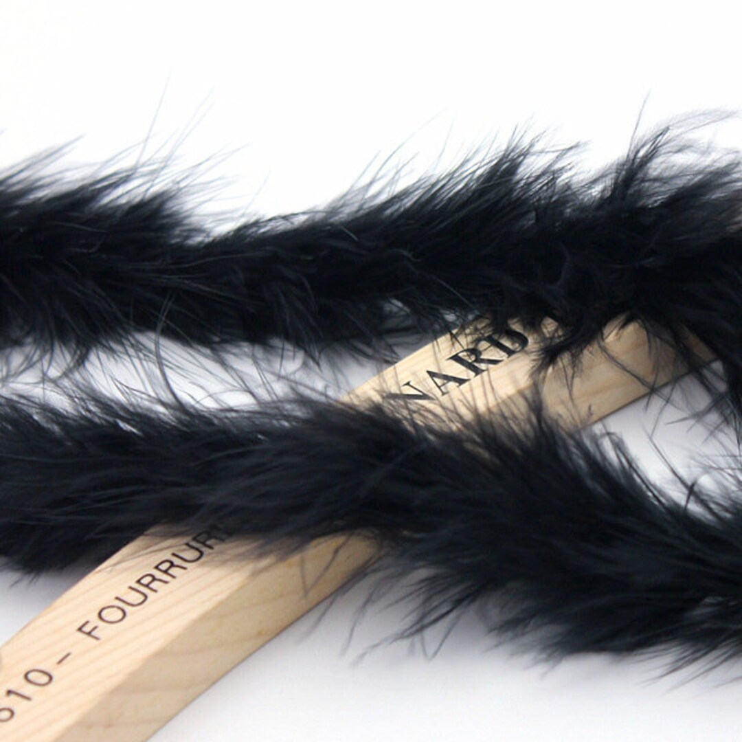 14g 2yard Black Marabou Feather Boas - Etsy
