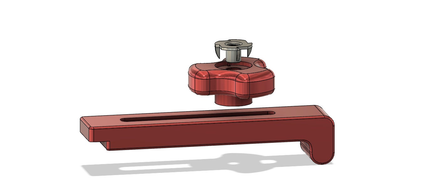 1/4 #20 Hold Down Knob STL File for 3D Printing - Etsy