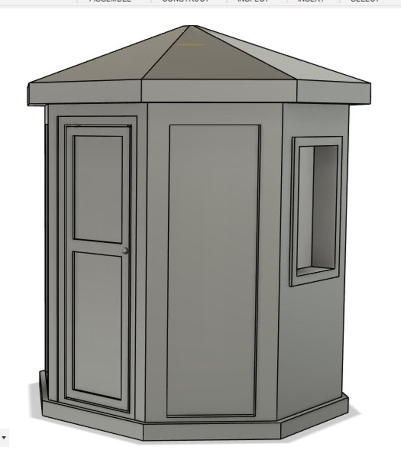 HO Scale Southern Railway Trackside Phone Booth 3D Print Files - Etsy
