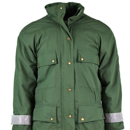 Genuine German Police Jacket Goretex Green Waterproof BGS | Etsy