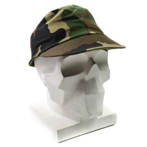 Genuine French France Army Military Cap. Soldier Field Combat Cap Camo ...
