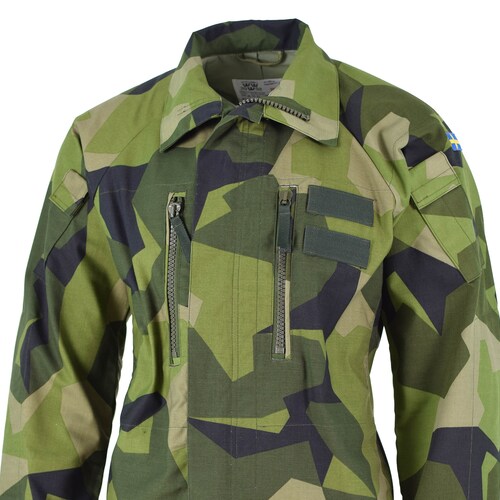Original Swedish Army M90 Jacket Splinter Camouflage Field - Etsy