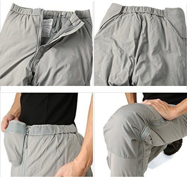 US Army Pants Thermal Grey Extreme Cold Weather Trousers Ecw - Etsy