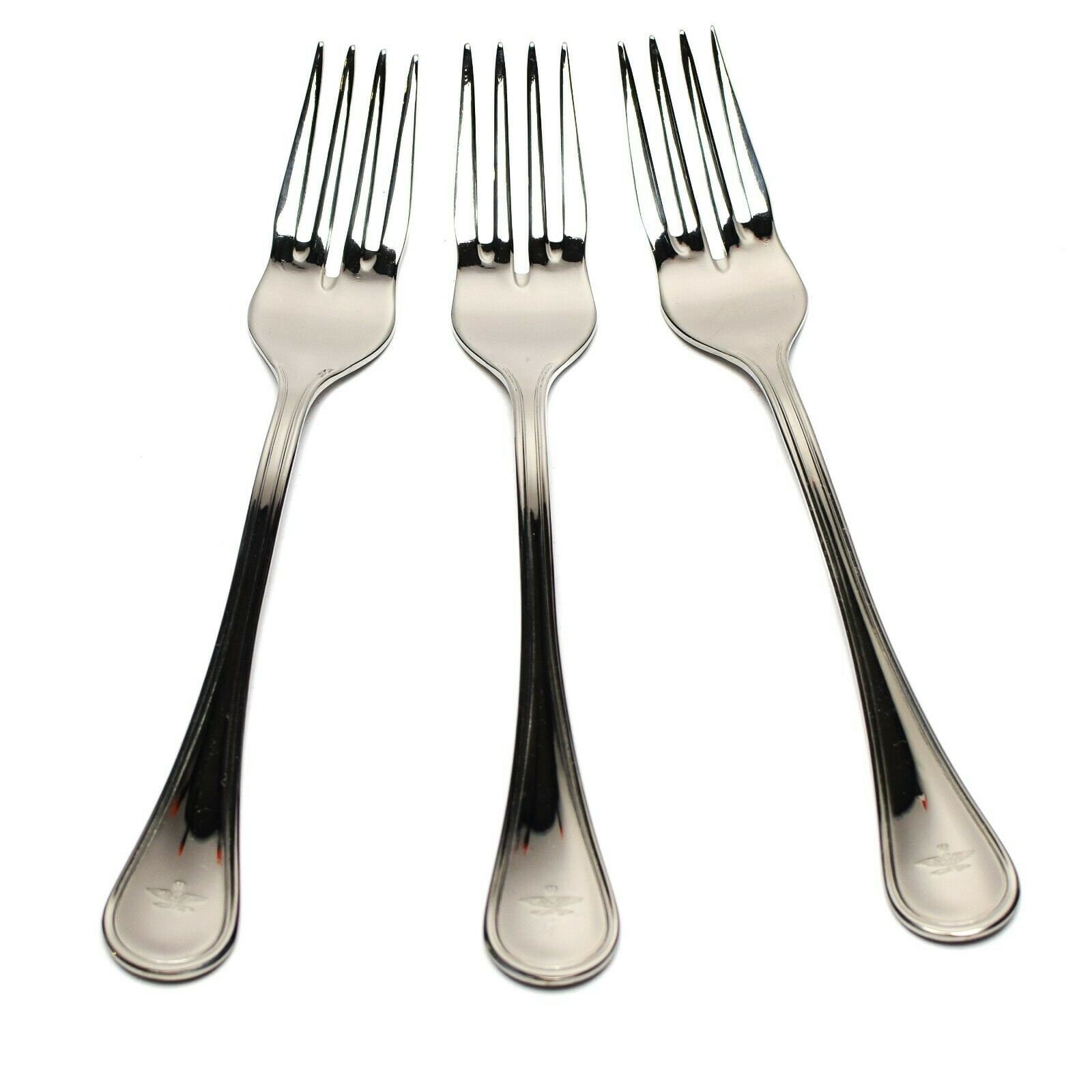 Genuine Italian army air force Fork flatware Vintage Italy 3 pcs lot NEW