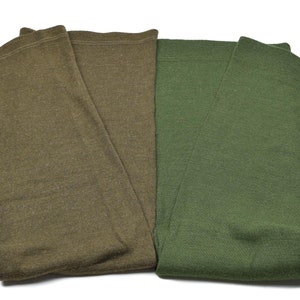 Lot of 2pcs Original Czech Army Scarf. Army Issue Tube Scarf Brown New ...