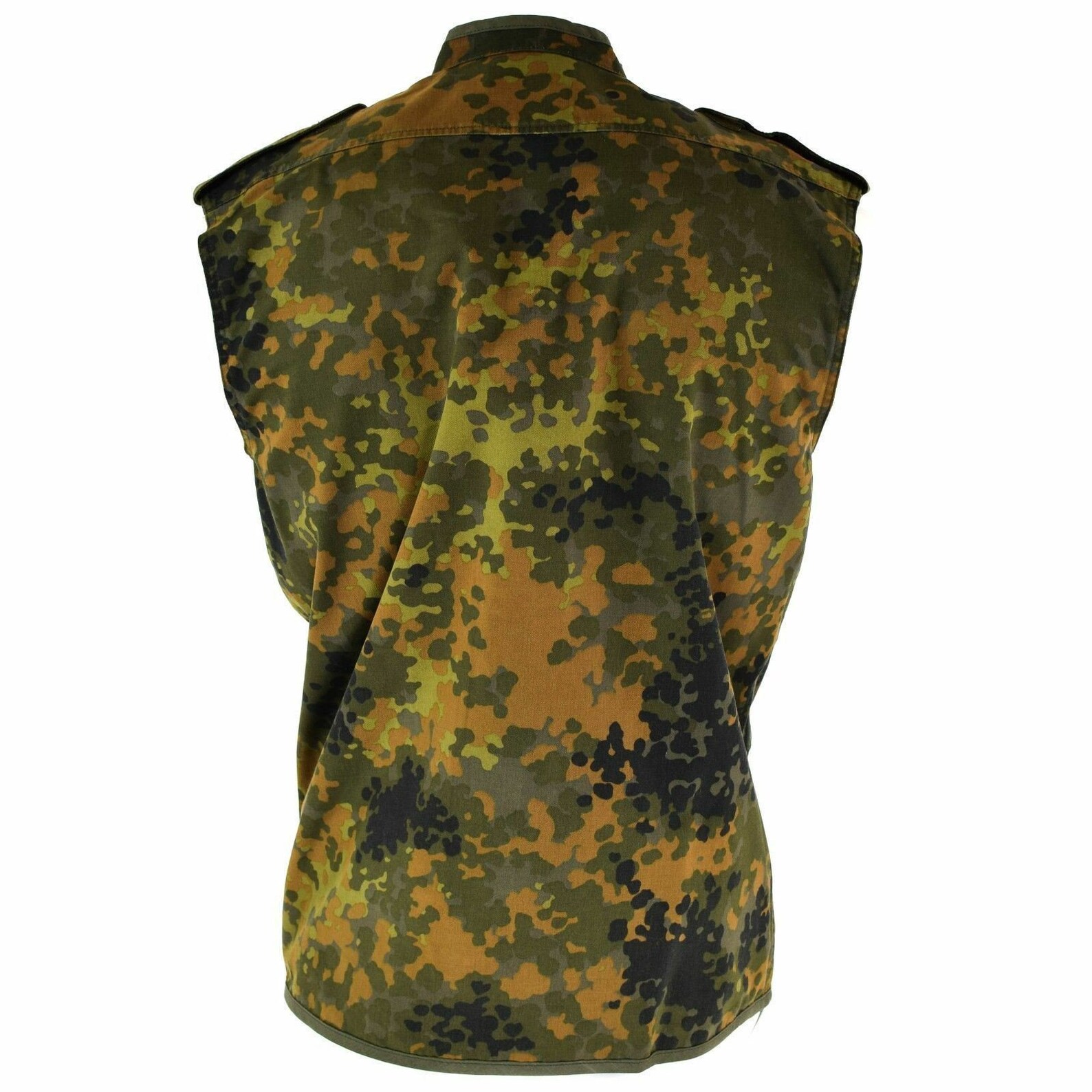 Original GERMAN ARMY VEST Zipped Flecktarn Camo Tactical - Etsy