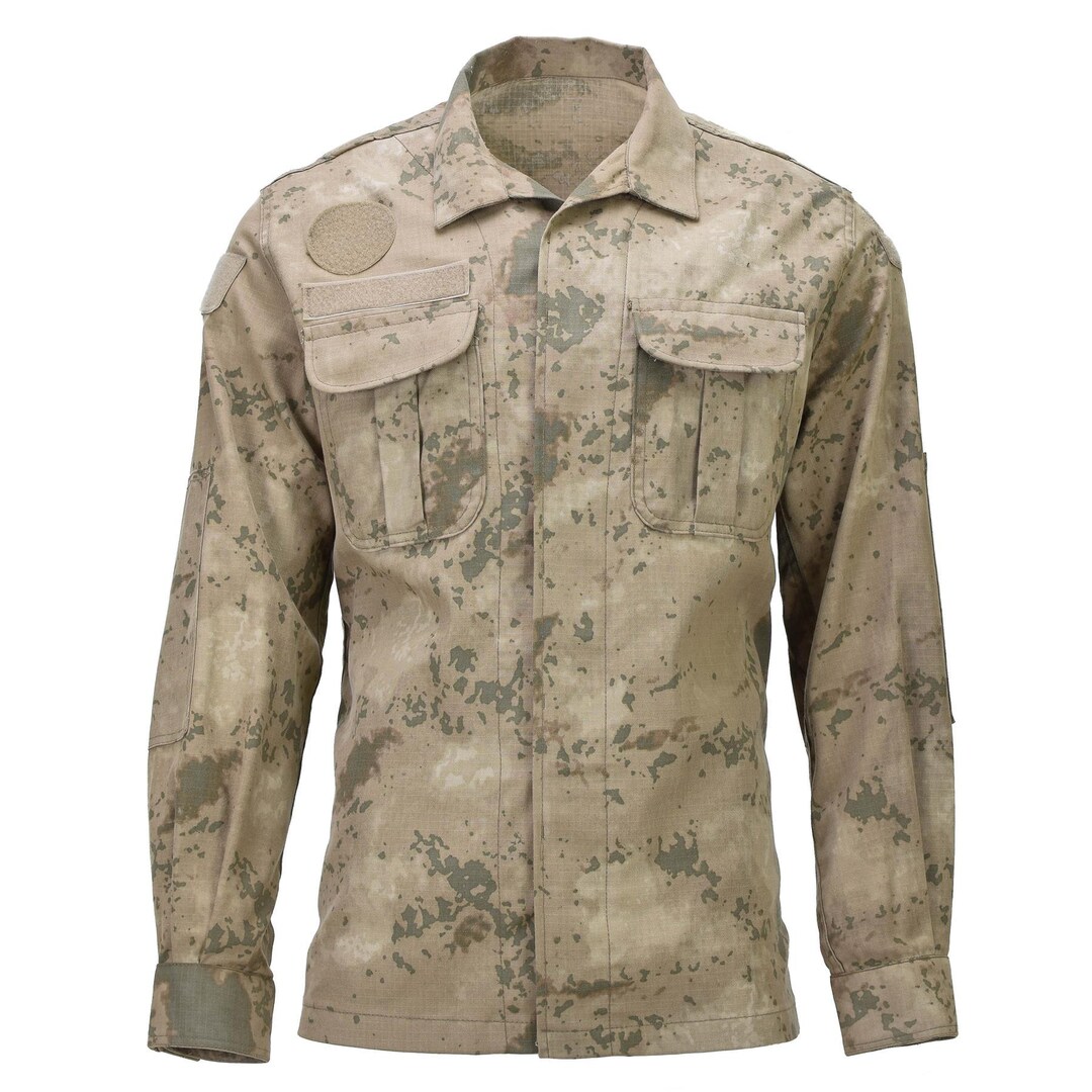 Genuine Turkish Army Uniform Jacket Ripstop Reinforced Elbows M2018 ...