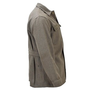 Original Italian Formal Jacket Olive Wool Uniform Vintage Adjustable ...