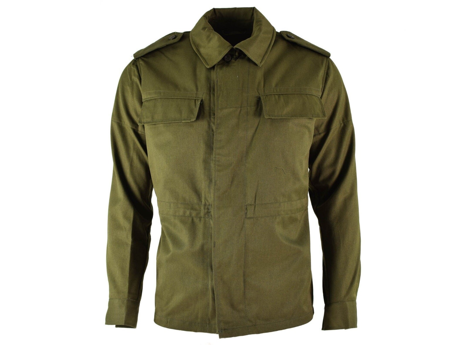 Original Vintage Czech Army Field Jacket M85 Military Olive Green ...