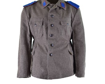 Genuine Bulgarian Army Wool Jacket Military-issue Surplus Genuine Bulgarian Army Wool Jacket Military-issue Surplus