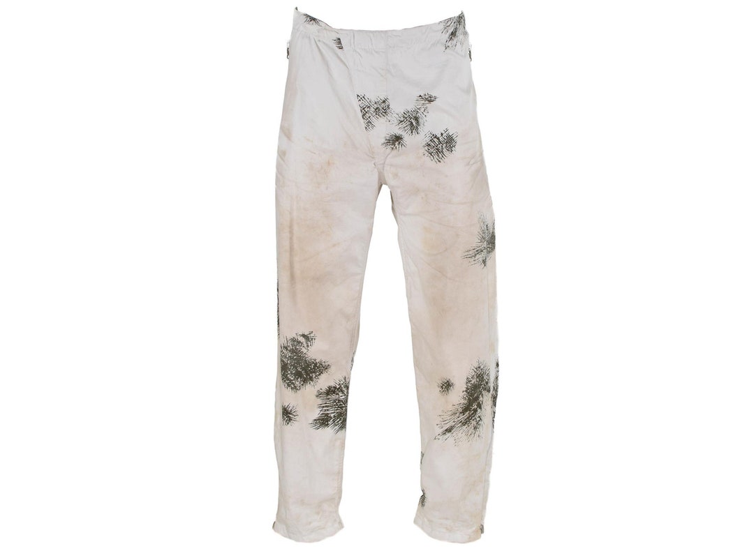 Original German Military Snow Camo Pants Winter Uniform Outer Layer ...