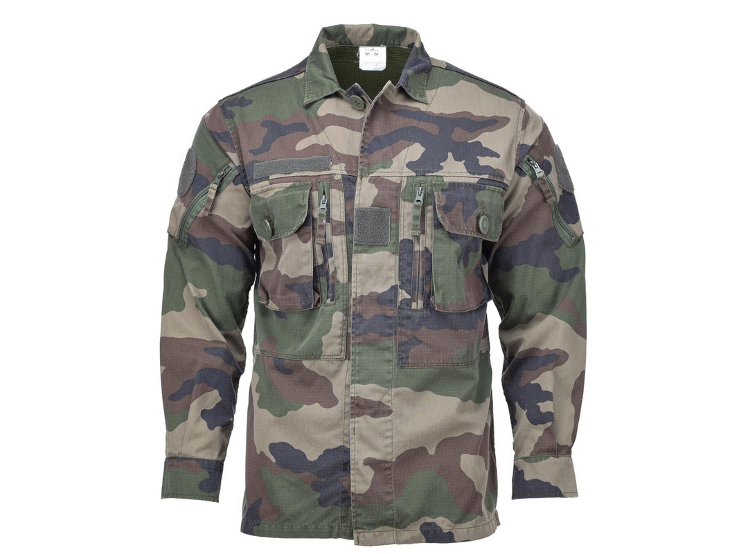 Original French Military Field Jacket Lightweight Ripstop CCE ...