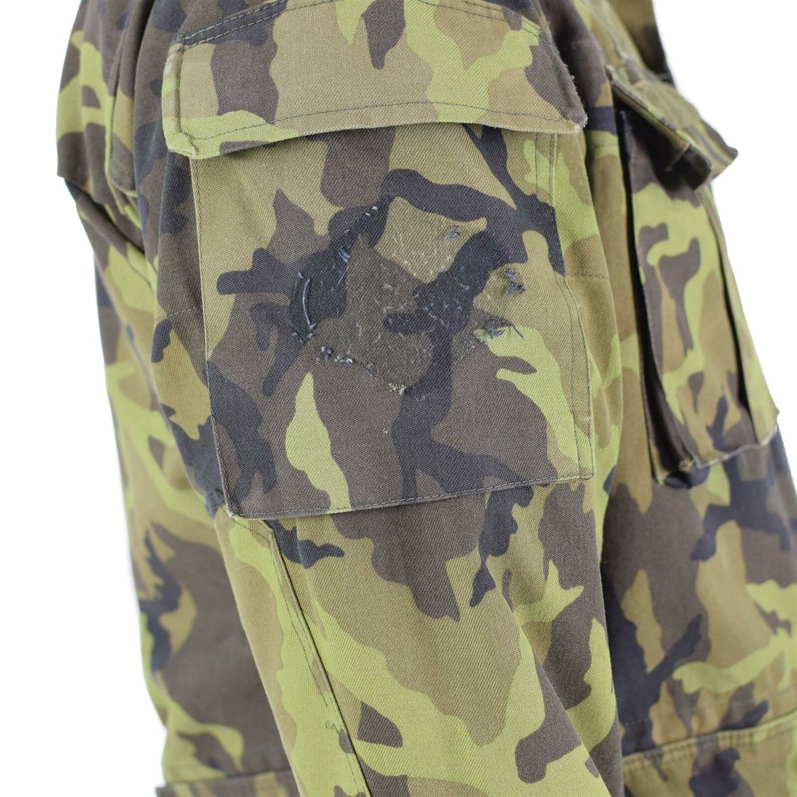 Original Czech Army Troops Field Jacket Leaf Camouflage - Etsy