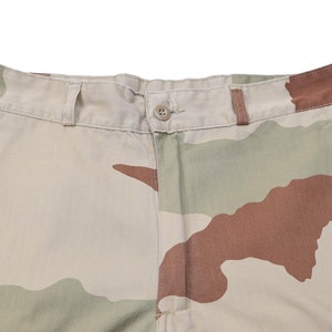 Original French Military Pants F2 Desert Camo Pants Reinforced Army BDU ...