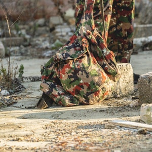 Genuine Swiss Army Backpack Switzerland Alpen Camo Sniper Rucksack W ...