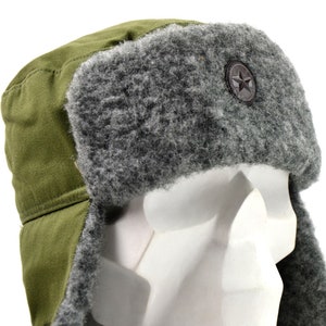 Original Hungarian Army Winter Hat. Ushanka Cap Military With - Etsy