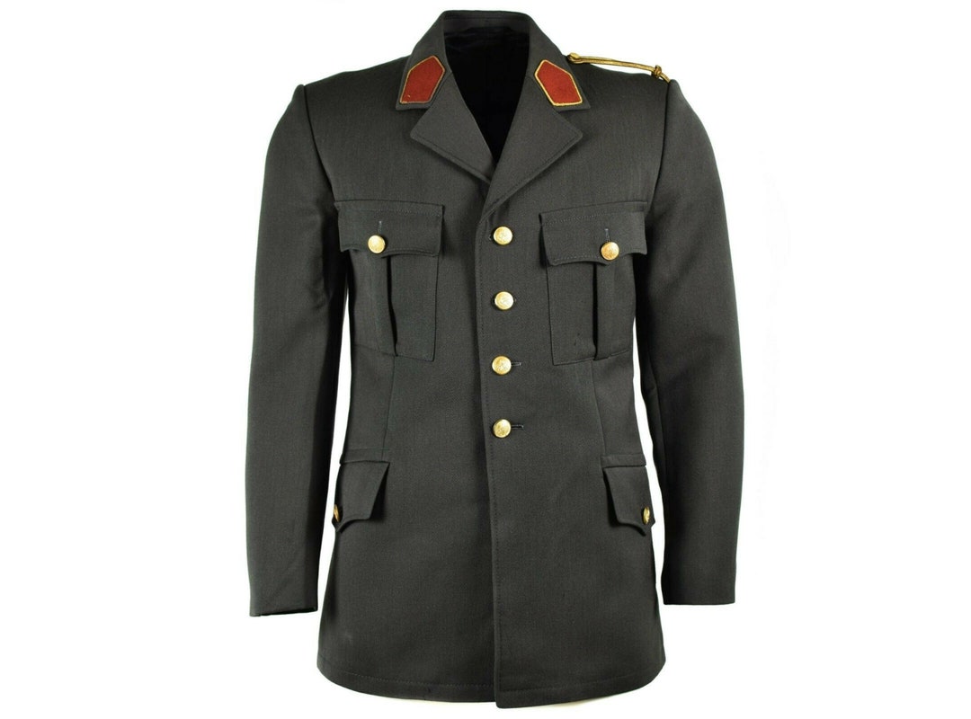 Genuine Austrian Army Uniform Formal Jacket Grey Austria Military Issue ...