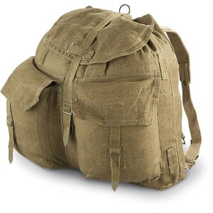 Original Czech Army Vintage Rucksack With Y Straps Suspenders M60 ...