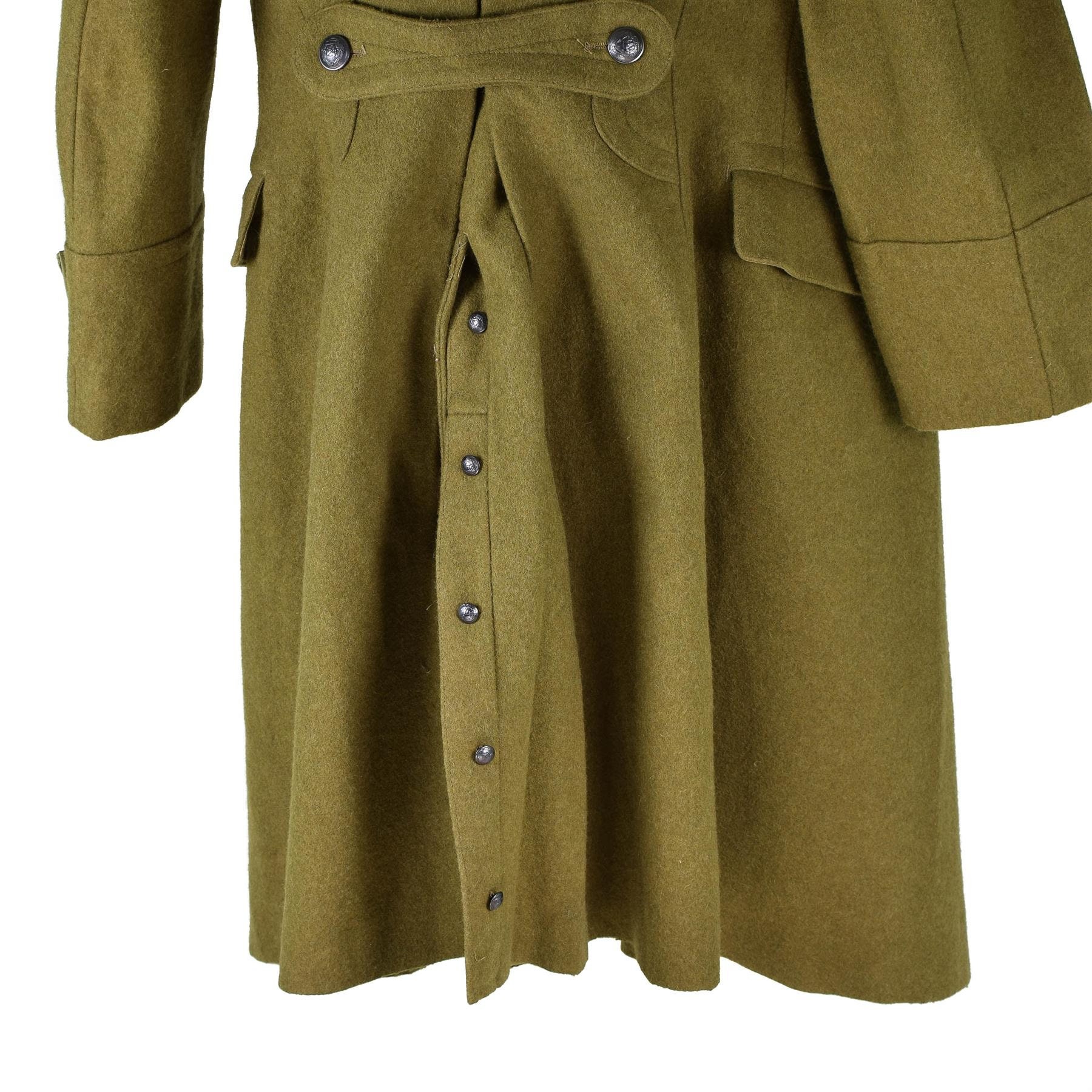 Military Surplus Wool Trench Coats