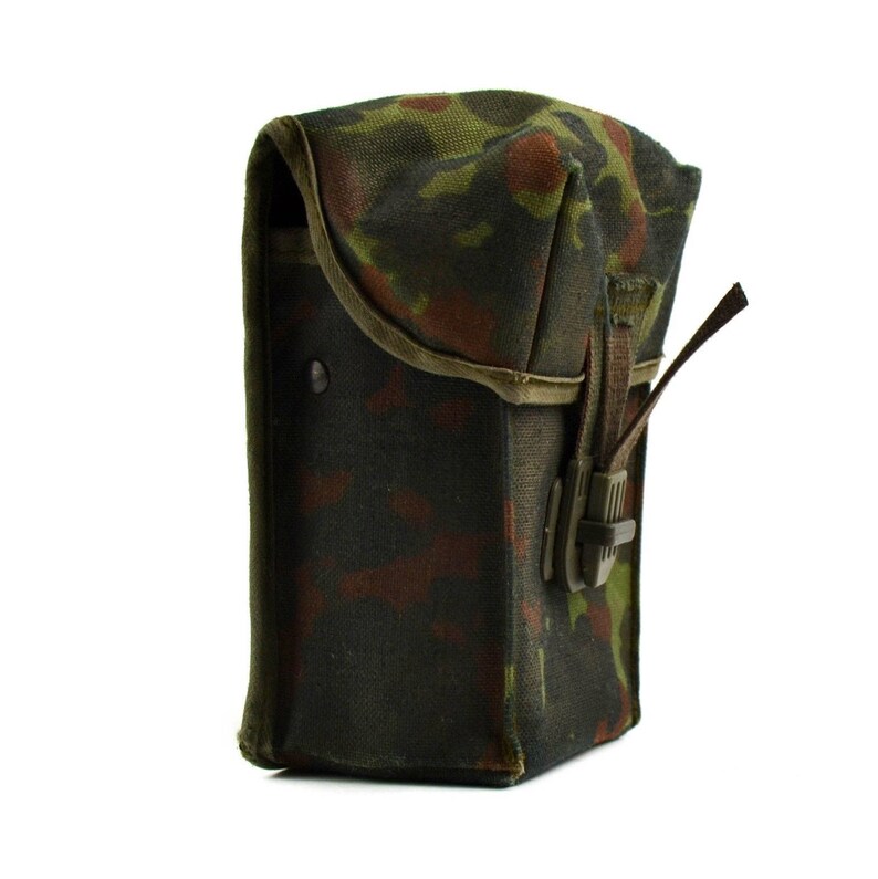 Original German Army G3 Magazine Pouch Bag Flecktarn Camo Ammo | Etsy