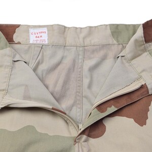 Original French Military Pants F2 Desert Camo Pants Reinforced Army BDU ...