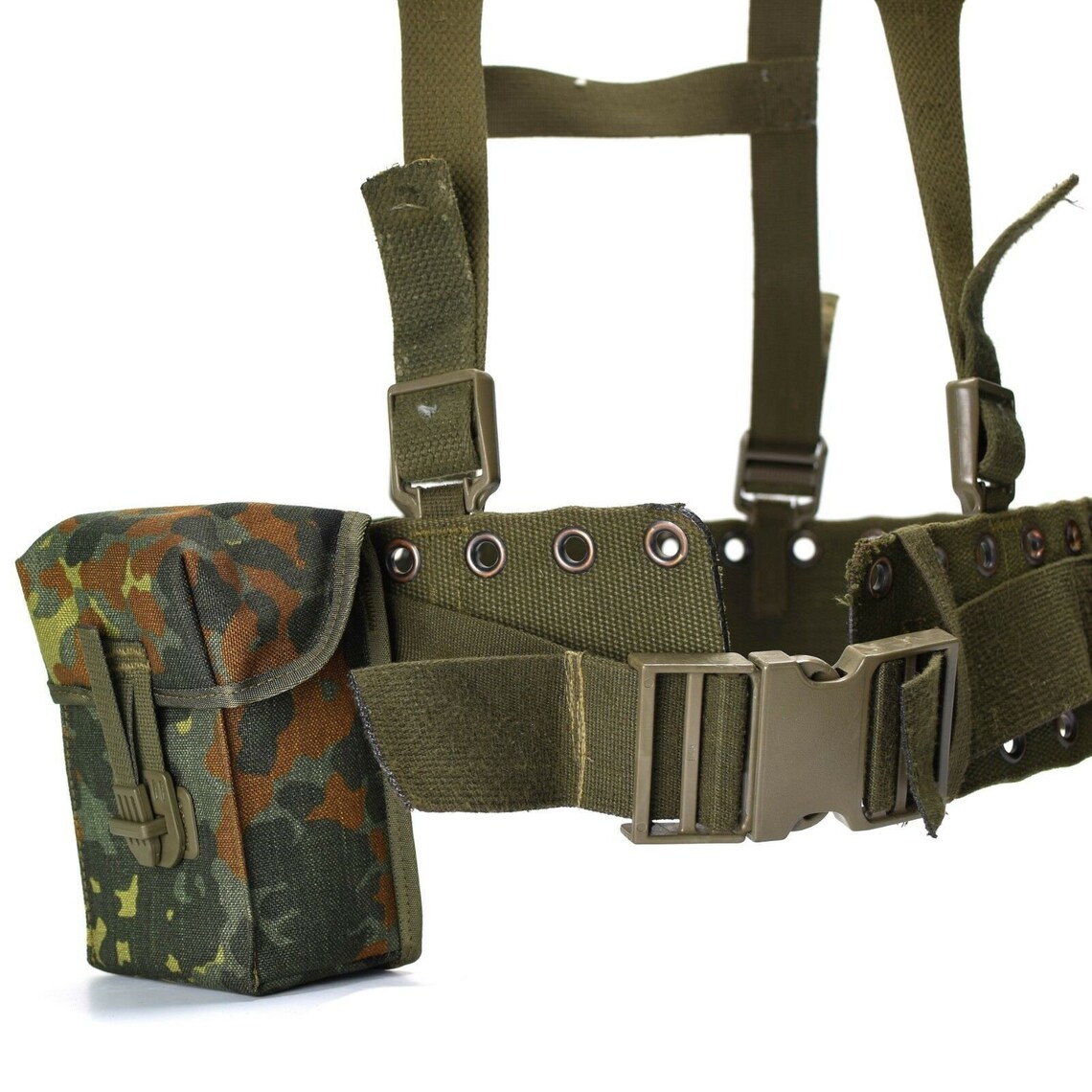 Original German Army Webbing System 4 Pcs Tactical Belt - Etsy