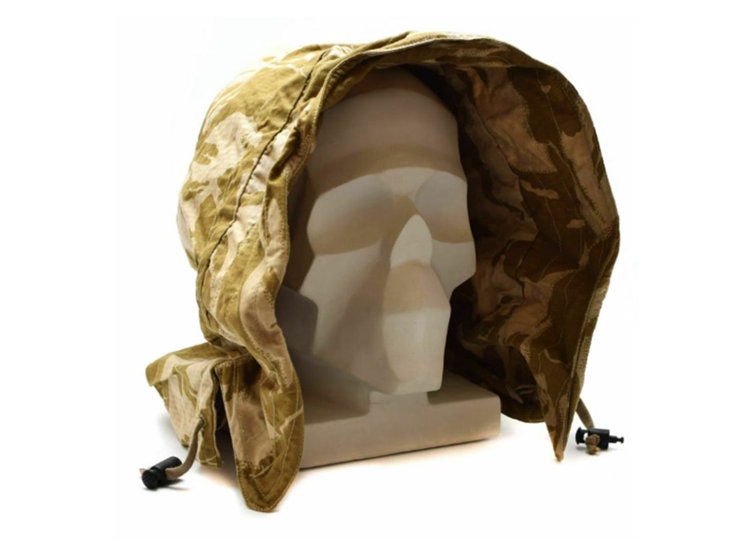 Original British Army Hood Military Field Jacket Parka Ripstop Desert ...