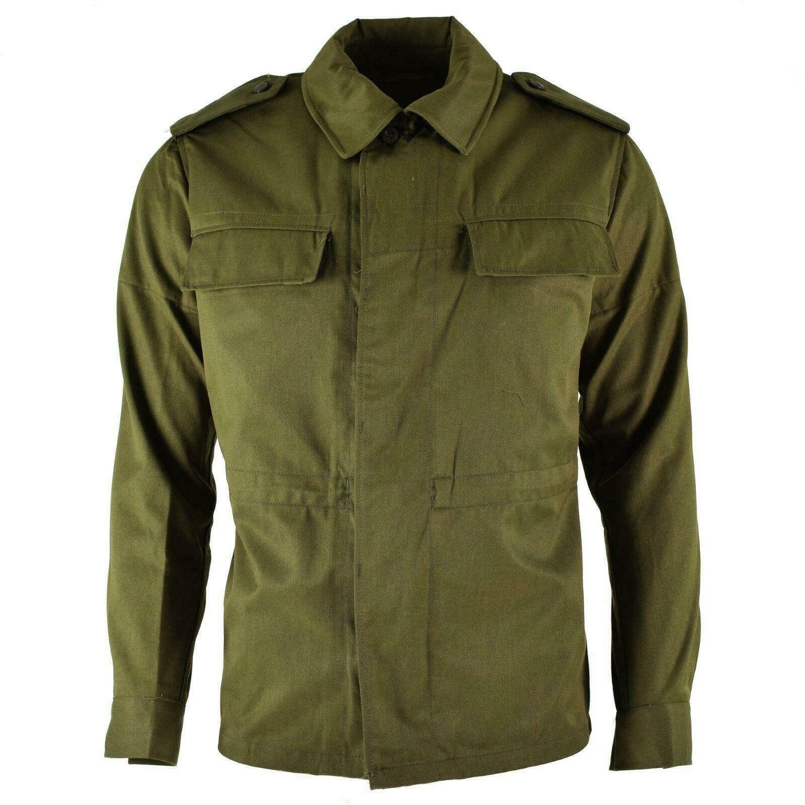 Genuine vintage Czech army field jacket M85 military Olive green CZ ...