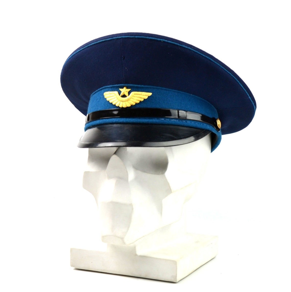 Original Russian Military Hat Soviet Army Officer Peaked Cap - Etsy