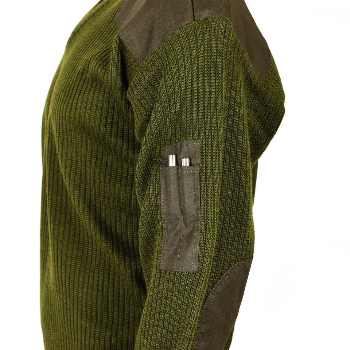 Original Italian Army Pullover Commando Jumper Green Wool - Etsy