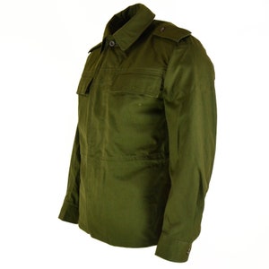 Original Vintage Czech Army Field Jacket M85 Military Olive Green ...