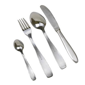 Genuine German Military Full Eating Utensil Set Cutlery Cups Plates ...