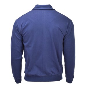 Original Italian Air Force Military Blue Sport Jacket Full Zip ...