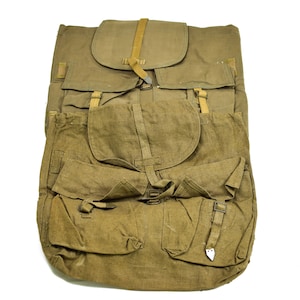 Original Czech Army Vintage Rucksack With Y Straps Suspenders M60 ...